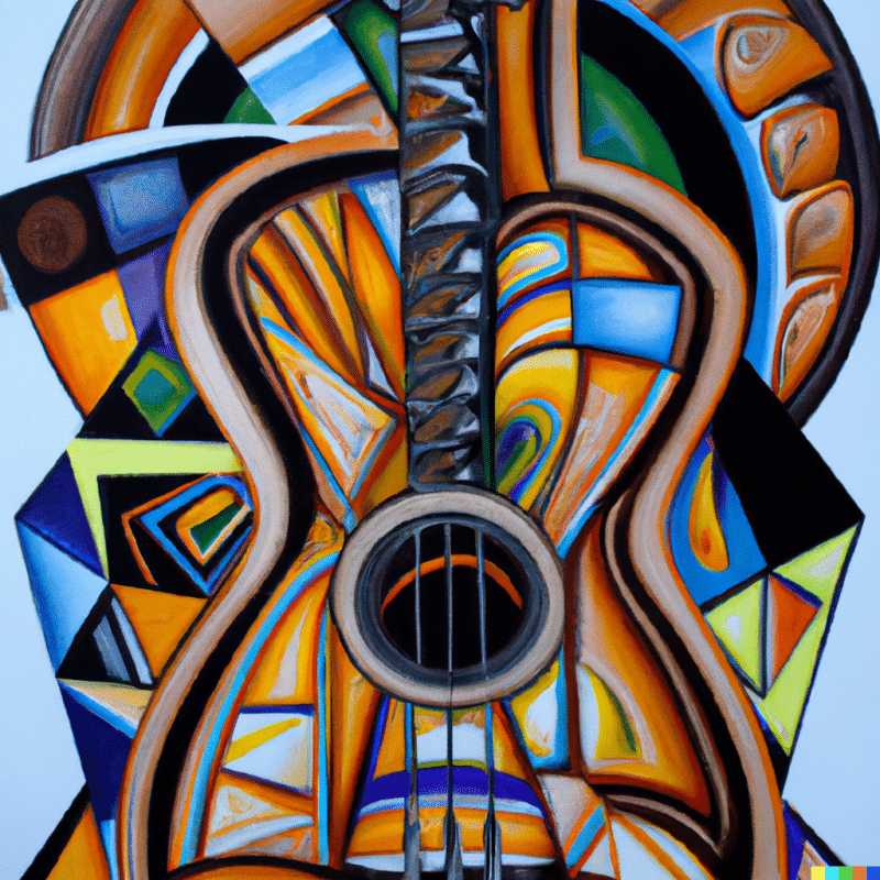 Guitar Paintings | GuitarArtHub.com